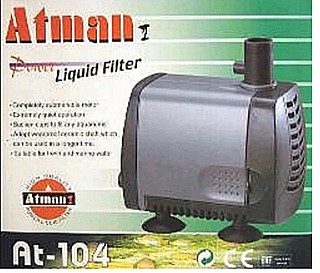 משאבת מים (העלאה) אטמן Atman AT-104 | משאבה לבריכה | גולד פיש חנות חיות ...